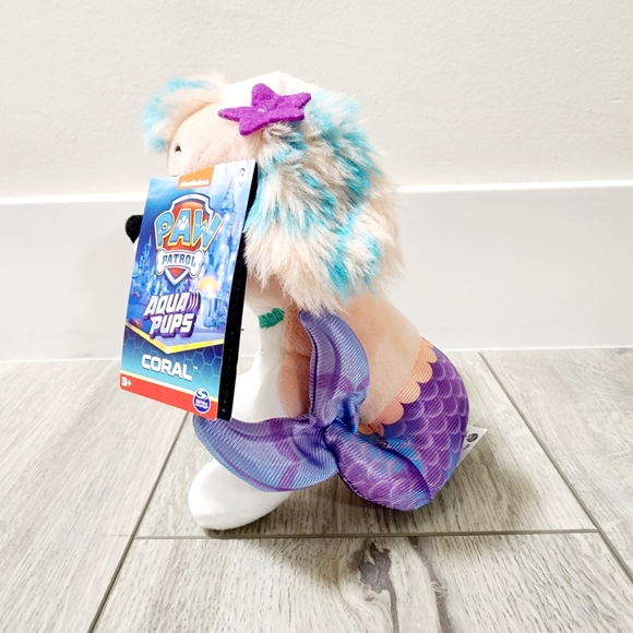 Paw Patrol | Toys | Paw Patrol Aqua Pups Coral Plush | Poshmark